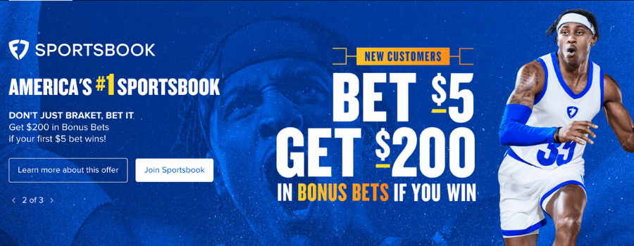 FanDuel Bet 5 Get 200 | BettingOdds.com